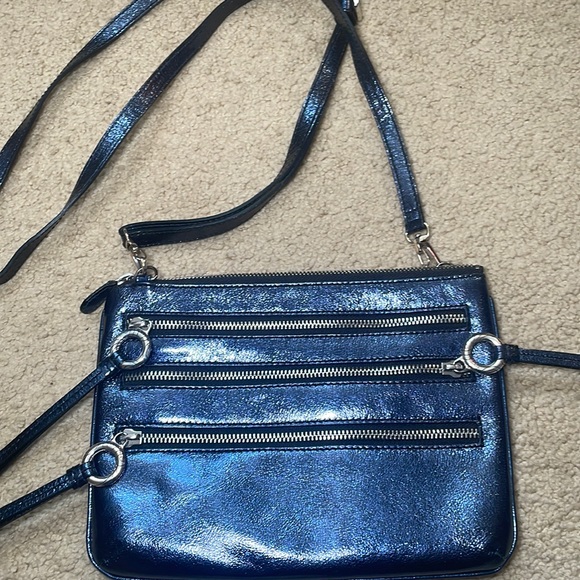 Brighton | Bags | Brighton Blue Purse | Poshmark